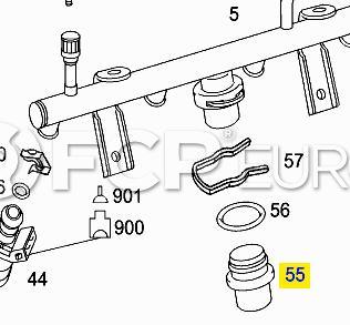 Mercedes Fuel Pressure Regulator (C230) - Bosch 1110780292 | FCP Euro