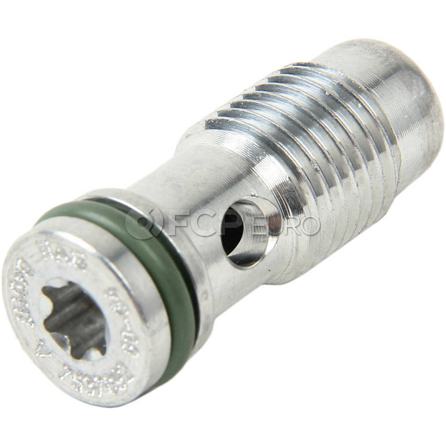 I6 oil filter housing check valve