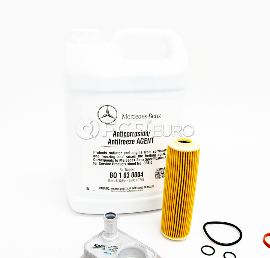 Mercedes Oil Cooler Replacement Kit - Nissens 2711801010 | FCP Euro