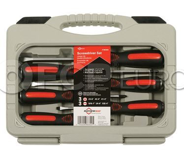 Capped Screwdriver Set (6pc) - Mayhew Steel Products 66300 | FCP Euro