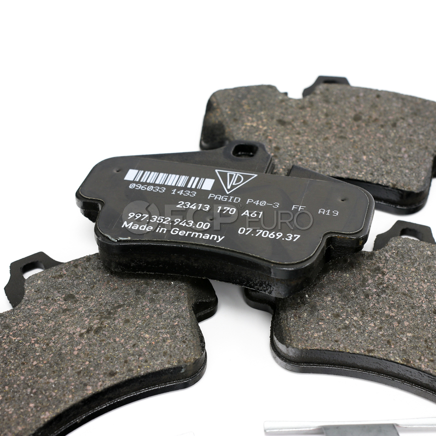 Porsche Disc Brake Pad Kit - Genuine Porsche 99735294800KT4 | FCP Euro
