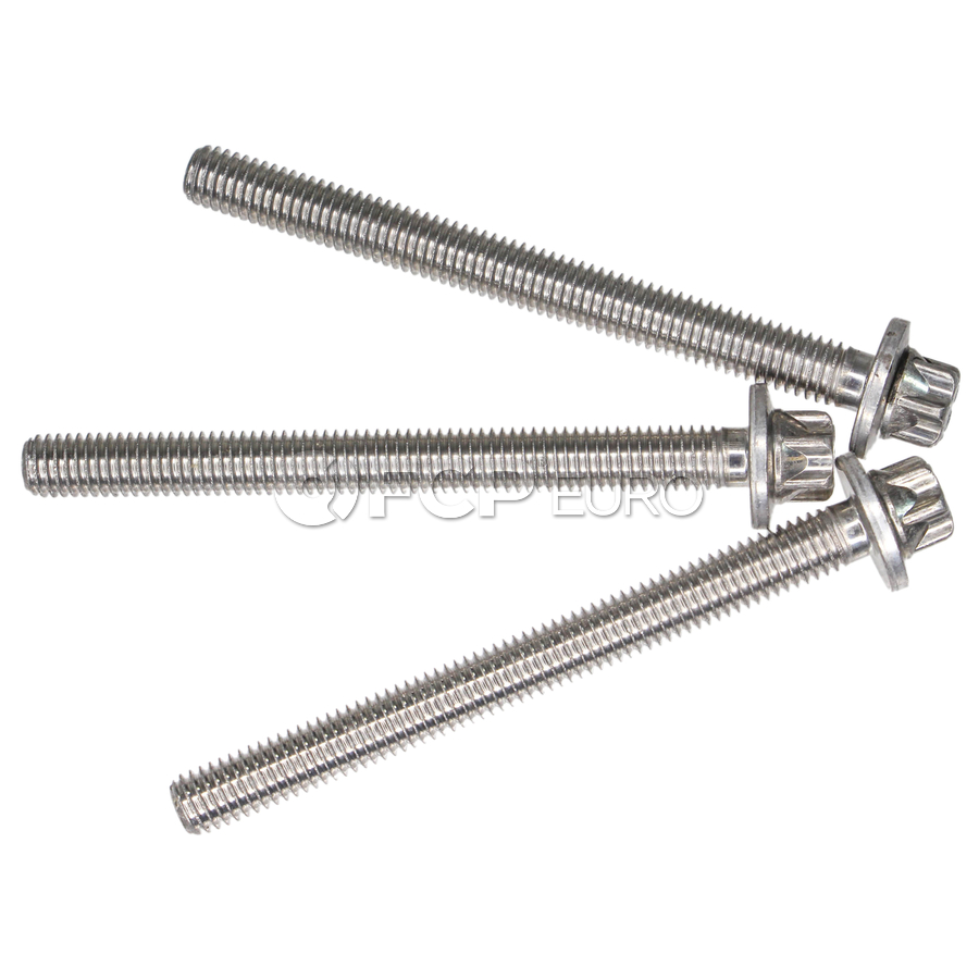 BMW A/C Compressor Bolt Set (Aluminum) - Rein 64550392602 | FCP Euro