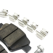VW Brake Pad Set - Textar 5K0698451D | FCP Euro