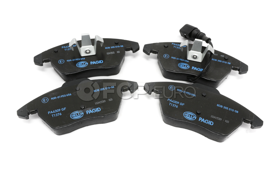 Audi VW Brake Pad Set - Pagid 3C0698151D | FCP Euro