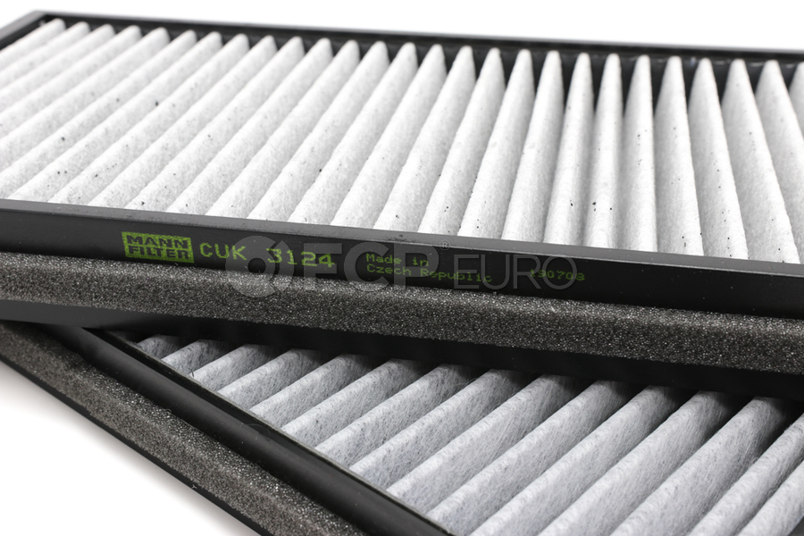 BMW Charcoal Cabin Air Filter Set - Mann 64119272643 | FCP Euro