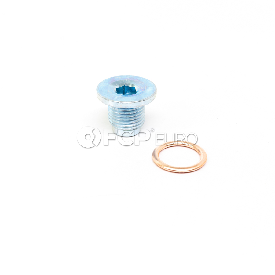 Mini Cooper Engine Oil Drain Plug Kit - Elring 11137585928 | FCP Euro