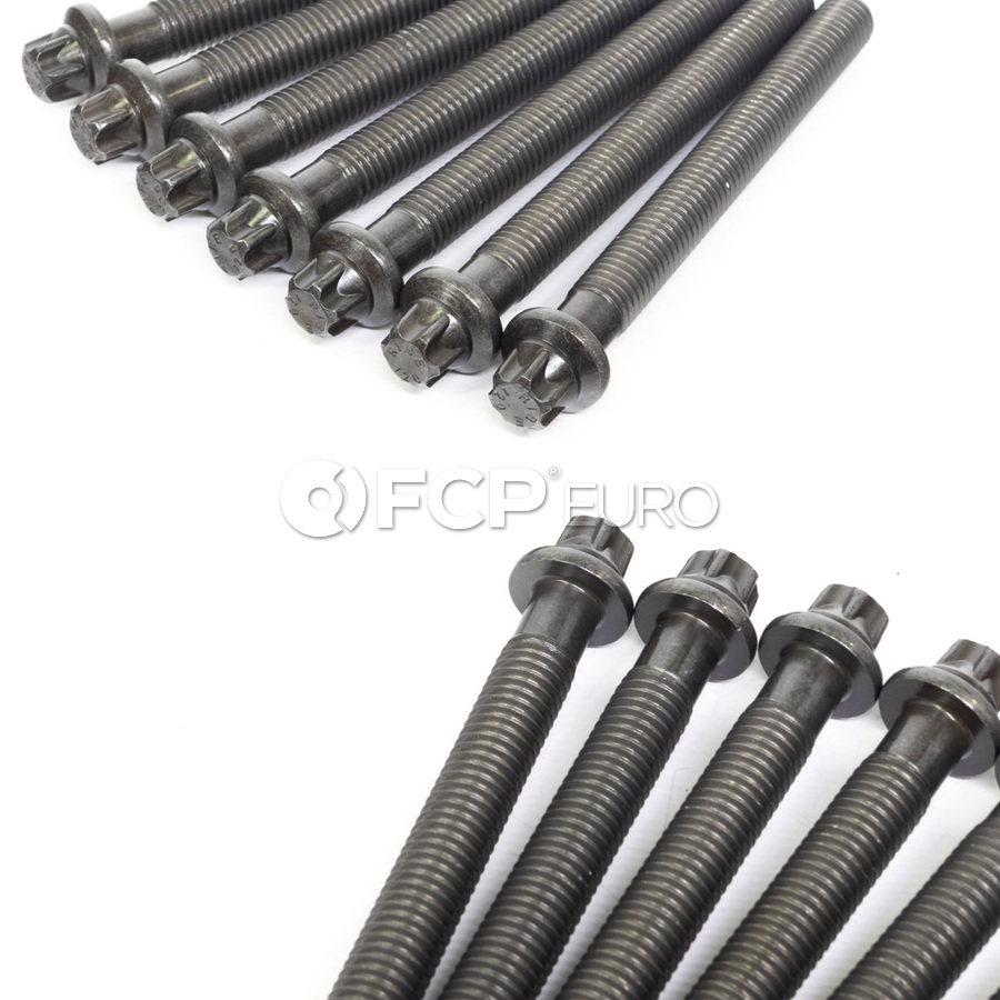 BMW Cylinder Head Bolt Set - Genuine BMW 11121721938 | FCP Euro