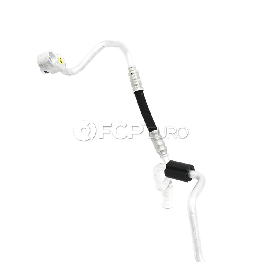 Audi VW A/C Refrigerant Hose - Genuine VW Audi 1K0820741CM | FCP Euro