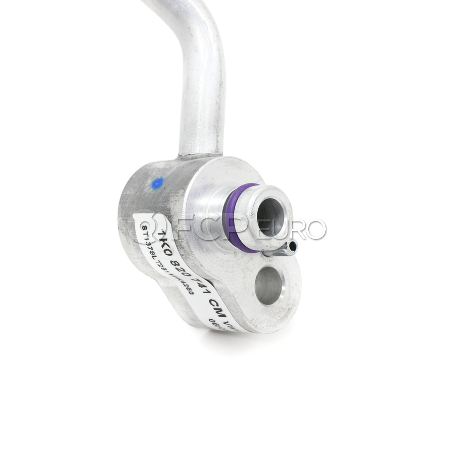 Audi VW A/C Refrigerant Hose - Genuine VW Audi 1K0820741CM | FCP Euro