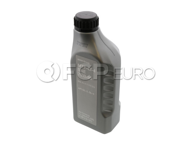 75W90 Manual Transmission Fluid (1 Liter) - Genuine BMW 83225A53CB0 ...