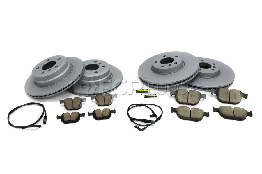 BMW Brake Kit - Zimmermann/Akebono 34116793245KTFR1 | FCP Euro