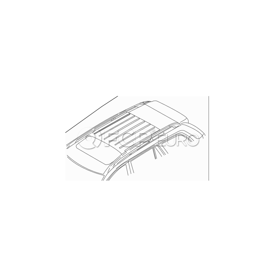 Volvo Roof Protection Ribs - Genuine Volvo 8671194 | FCP Euro