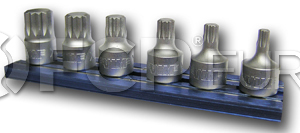 1/4" Stubby Triple Square Bit - Vim Tools XZNS412 | FCP Euro