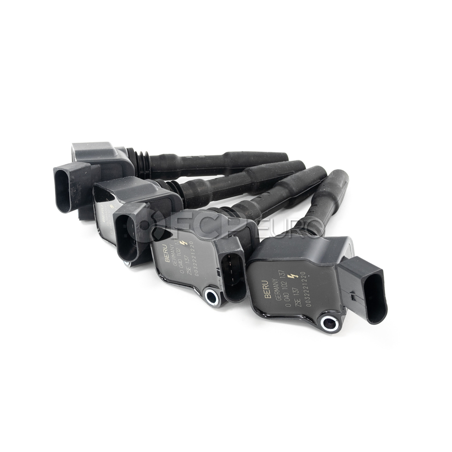 Audi Ignition Coil Kit - Beru 06L905110FKT2 | FCP Euro
