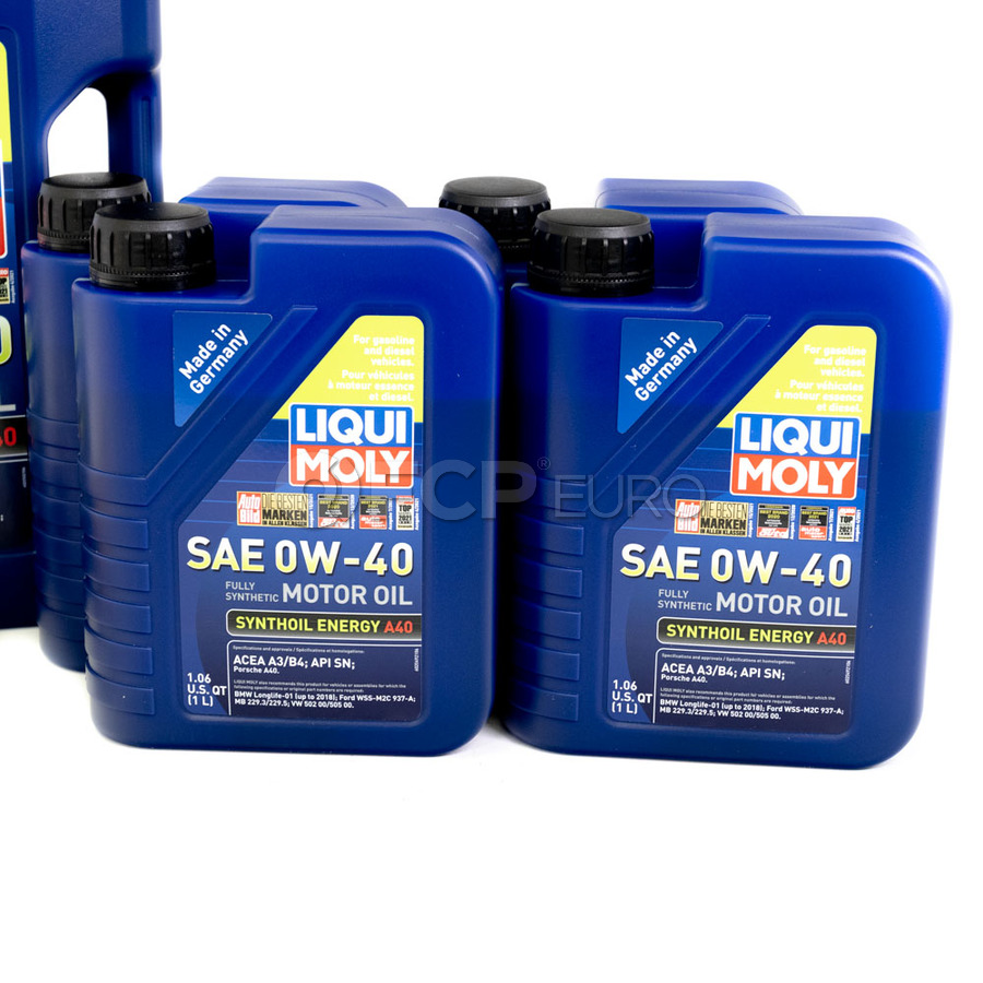 Mercedes Oil Change Kit 0W-40 - Liqui Moly 2781800009.9L.V1 | FCP Euro