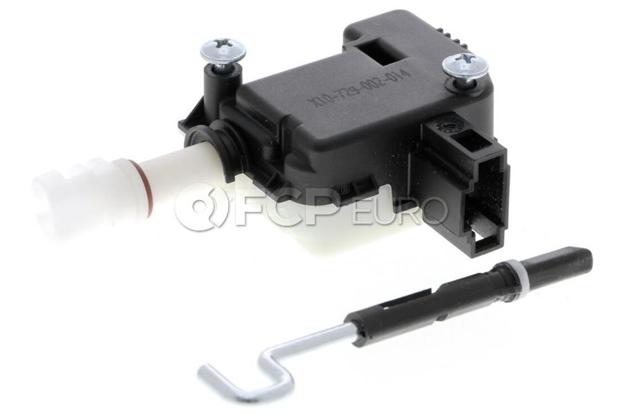 VW Fuel Filler Door Lock Actuator - Vemo 1J0810773D | FCP Euro