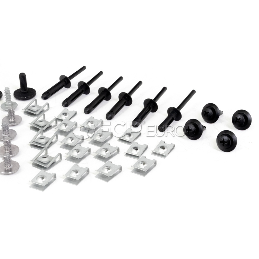 BMW Bumper Cover Hardware Kit - Genuine BMW 51112410005 | FCP Euro