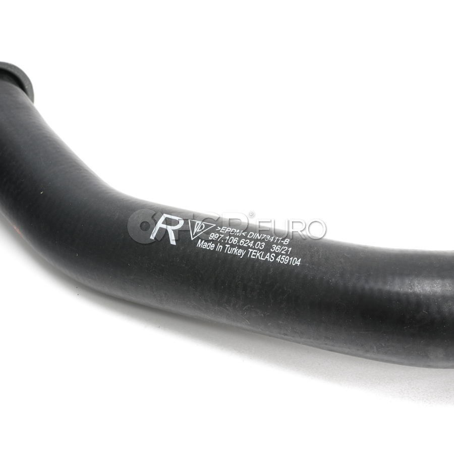 Porsche Engine Coolant Hose - Genuine Porsche 99710662403 | FCP Euro