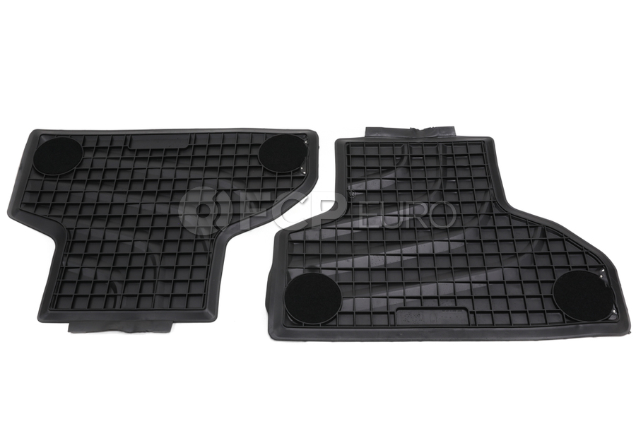 BMW All Weather Floor Mat Set Rear (Black) - Genuine BMW 51472458440 ...