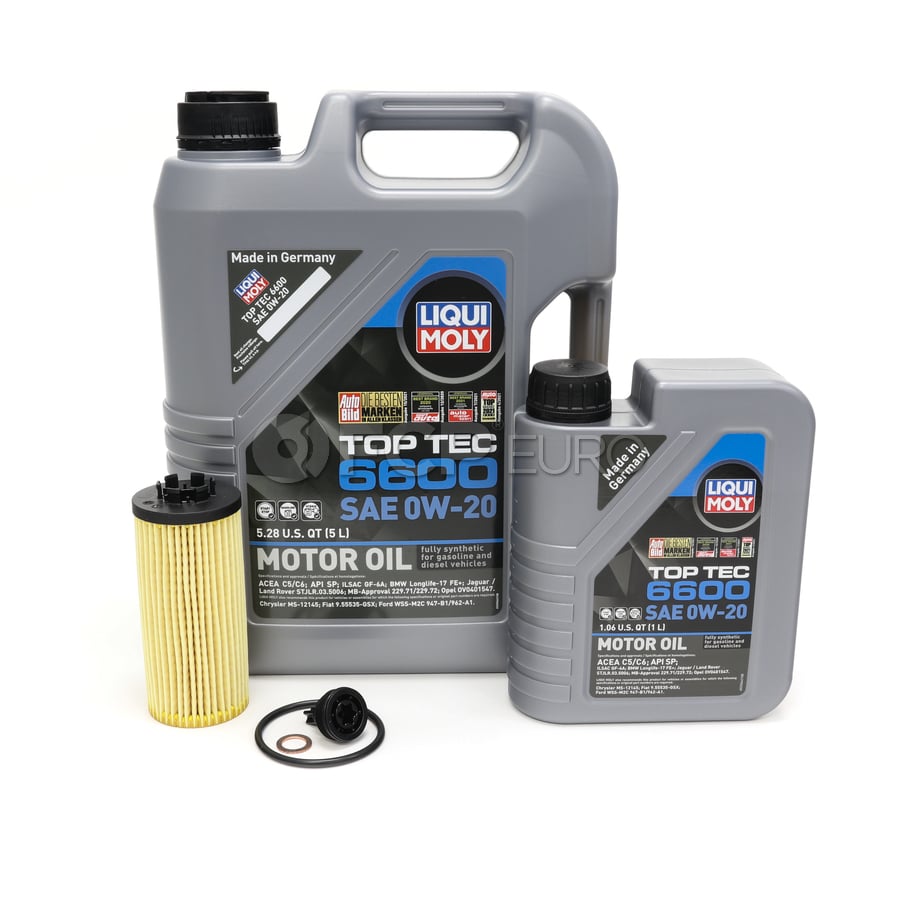 BMW 0W20 Oil Change Kit - Liqui Moly 11428593186KT1 | FCP Euro