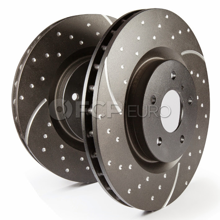 Volvo Disc Brake Rotor Set - EBC 31665446 | FCP Euro