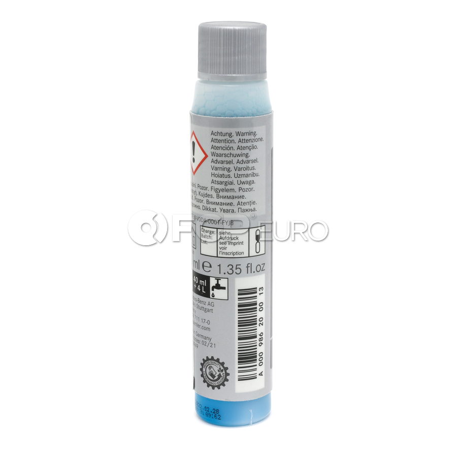 Mercedes Summer Fit Windshield Washer Fluid - Genuine Mercedes ...
