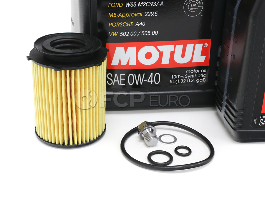 Mercedes Oil Change Kit 0W-40 - Motul X-max 2701800109.7L.RWD | FCP Euro