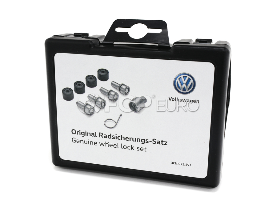 VW Wheel Lock Set - Genuine VW 3CN071597 | FCP Euro