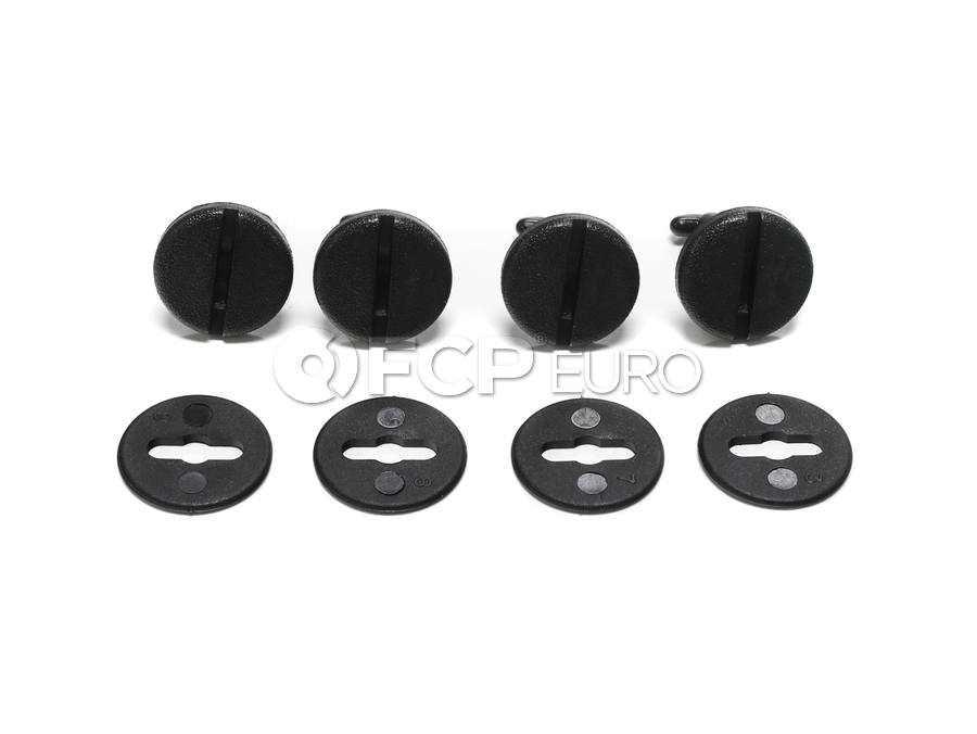 BMW Set Rubber Mats Front (Anthrazit) - Genuine BMW 82559405043 | FCP Euro