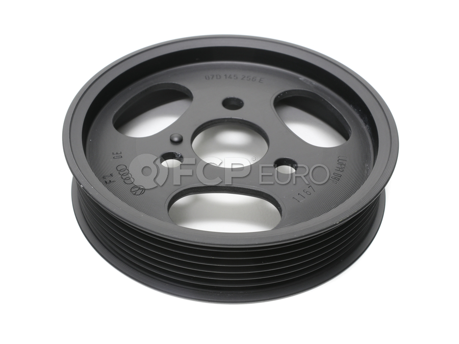 Audi VW Power Steering Pump Pulley - Genuine VW Audi 07D145256E | FCP Euro