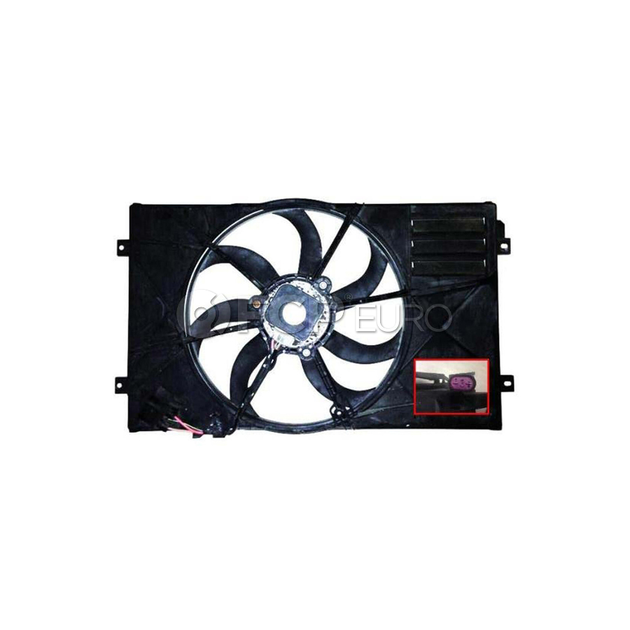 VW Engine Cooling Fan - Vemo V15-01-1920 | FCP Euro