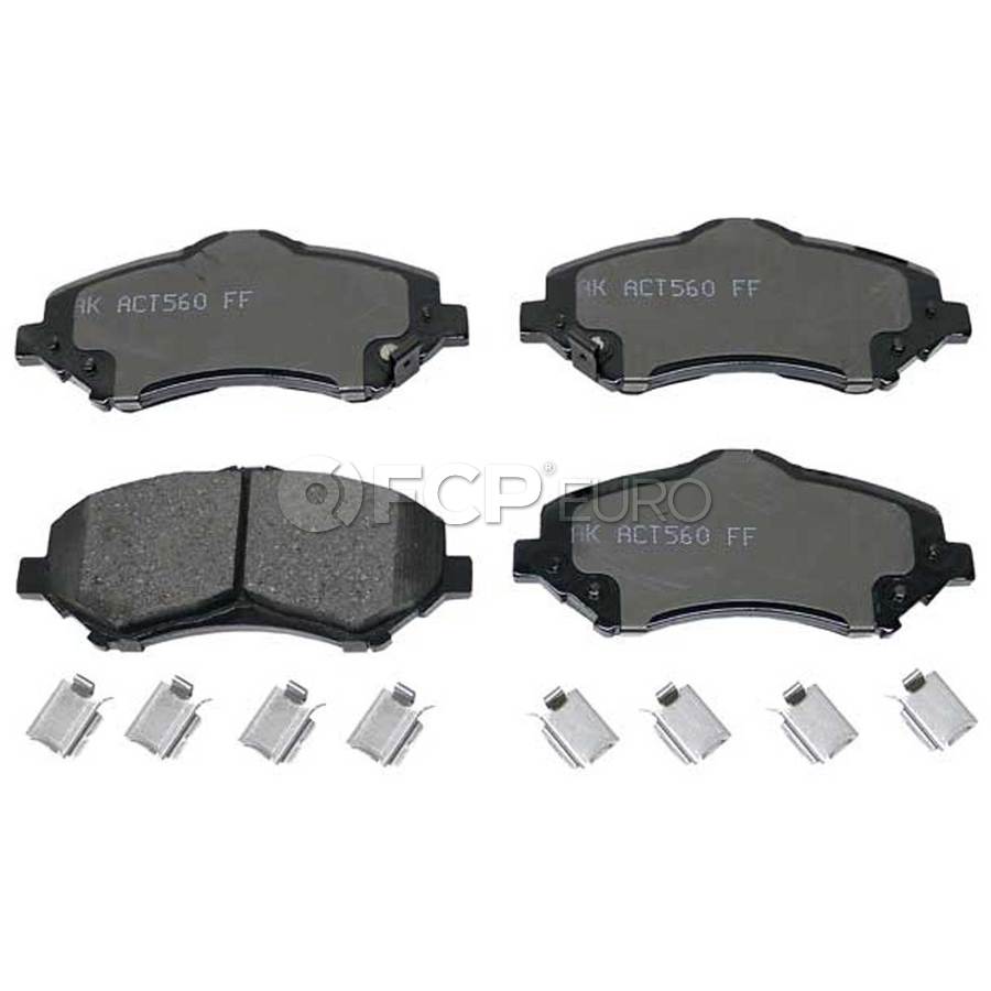 VW Disc Brake Pad Set - Genuine VW 7B0698151F | FCP Euro