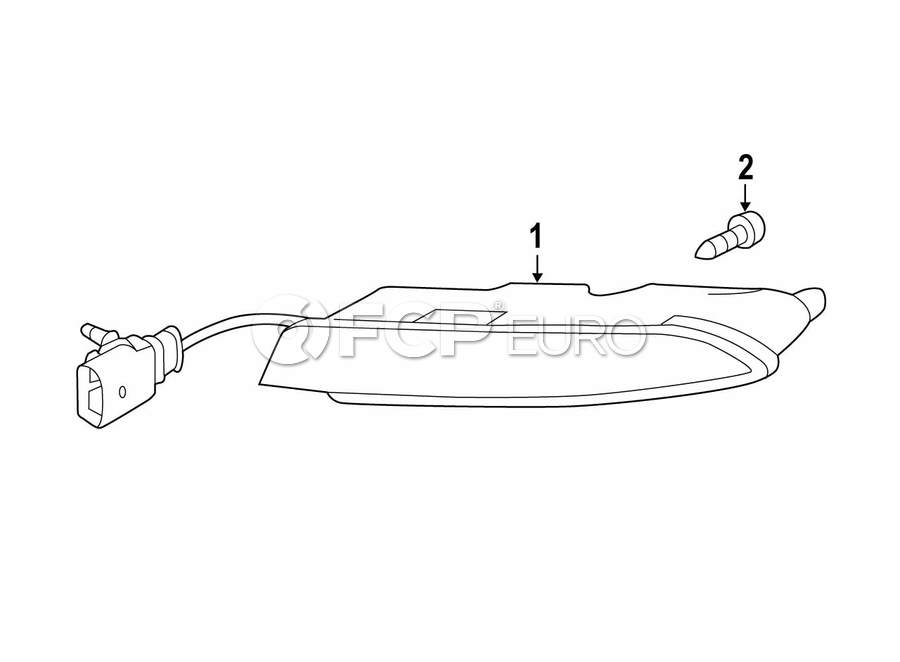 Volkswagen Daytime Running Light - Genuine Volkswagen 5K0941056B | FCP Euro
