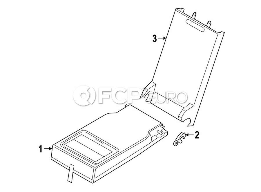 BMW Seat Armrest - Genuine BMW 52209109976 | FCP Euro