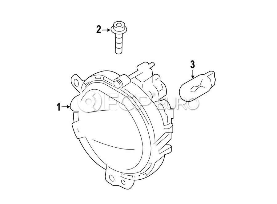 Mini Parking Light Assembly - Genuine Mini 63117497764 | FCP Euro