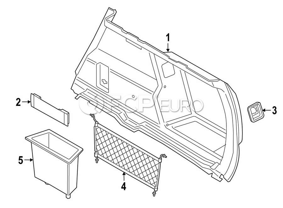 BMW Cargo Net - Genuine BMW 51477435857 | FCP Euro