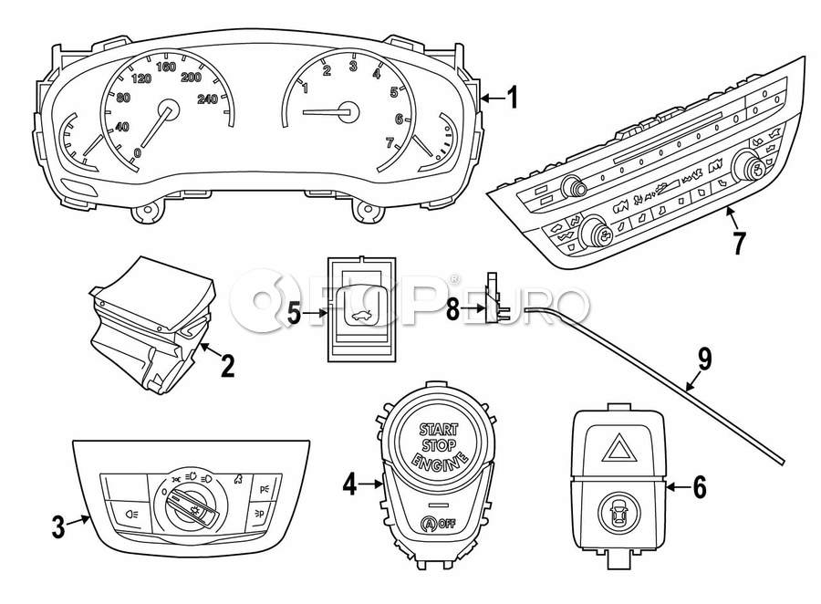 BMW Ignition Starter Switch - Genuine BMW 61316842092 | FCP Euro