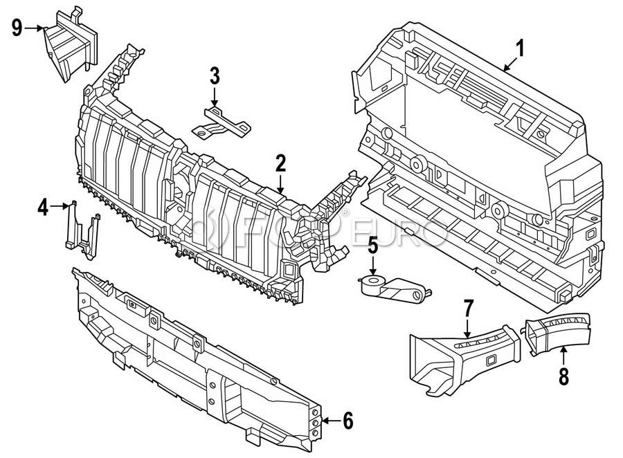 BMW Brake Air Duct - Genuine BMW 51749477026 | FCP Euro