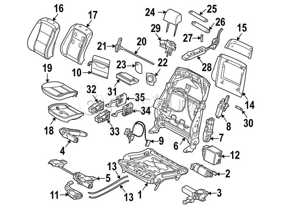 BMW Control Unit Front Centre Console - Genuine BMW 61316989994 | FCP Euro