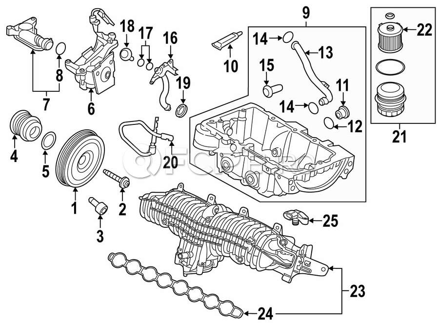 Volvo Engine Intake Manifold - Genuine Volvo 31431777 | FCP Euro