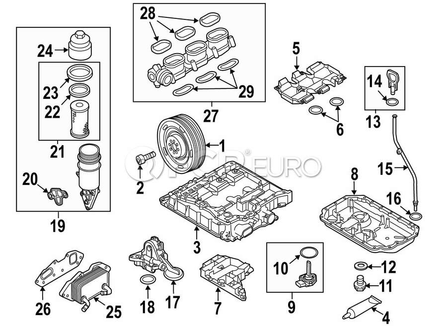 Porsche Engine Oil Pump - Genuine Porsche 94810701313 | FCP Euro