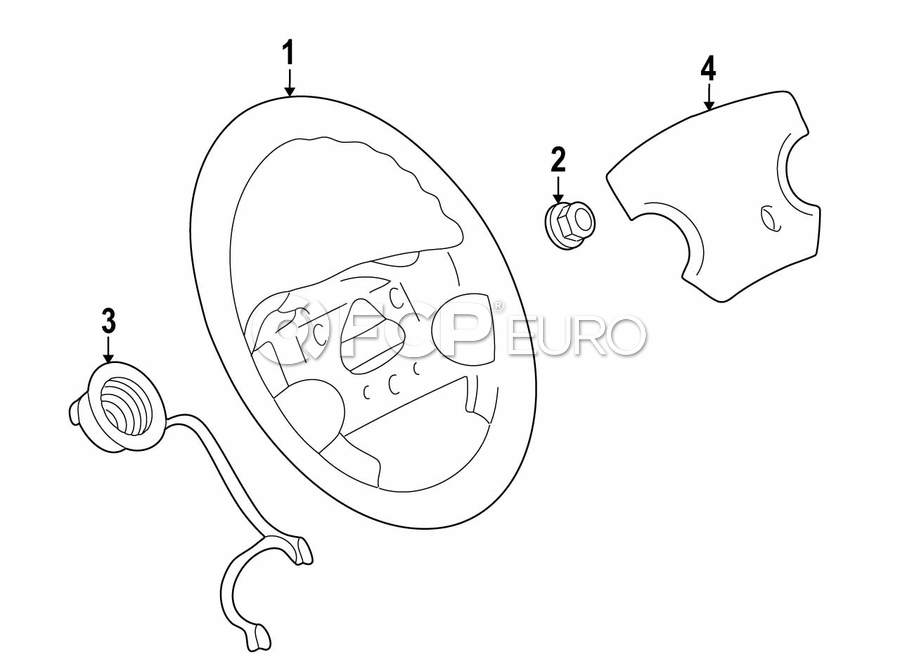 VW Steering Wheel Nut - Genuine VW N90550003 | FCP Euro