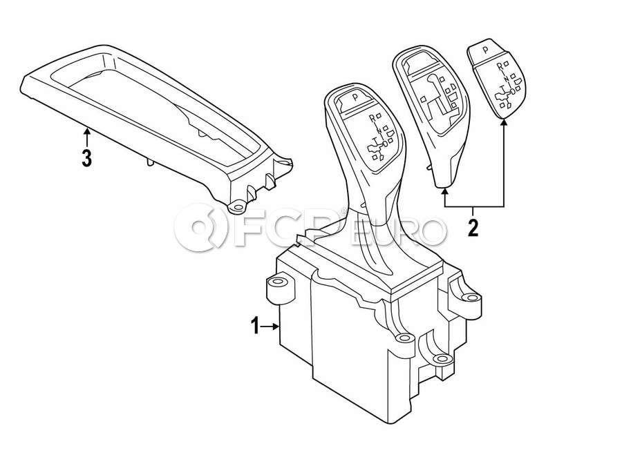 BMW Repair Kit F Gear Selector Switch Cover - Genuine BMW 61319252141 ...