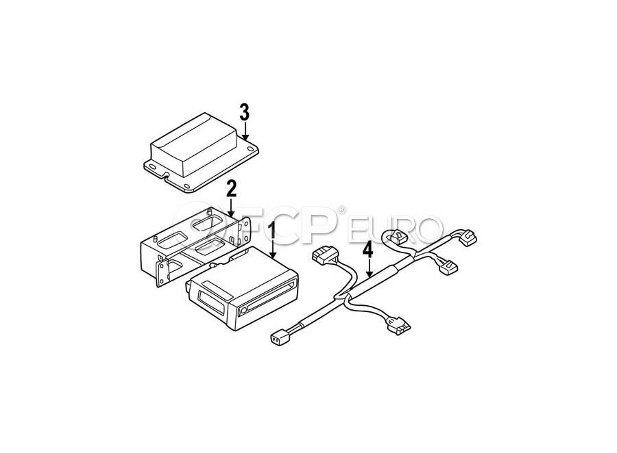 BMW Support Bracket Navigation Computer - Genuine BMW 65908385987 | FCP ...