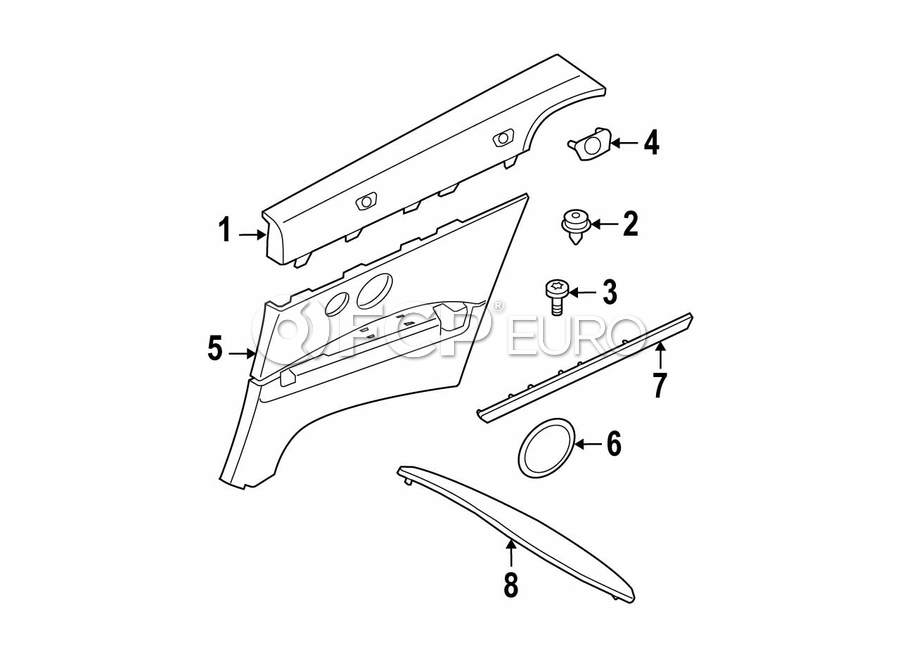 BMW Screw Self Tapping (St48X95FZnf) - Genuine BMW 07119905111 | FCP Euro