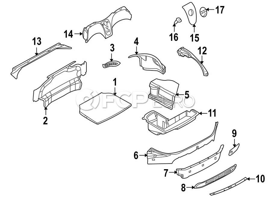 BMW Left Vent Louvre (P1Sp Sportrot) - Genuine BMW 51478267279 | FCP Euro