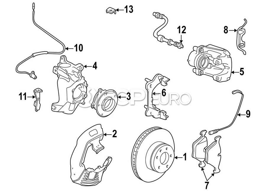 BMW Steering Knuckle - Genuine BMW 31216753462 | FCP Euro