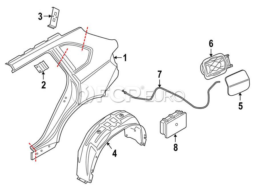 BMW Cover Pot - Genuine BMW 51177297009 | FCP Euro