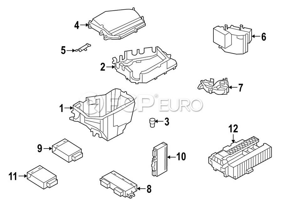 BMW Fuse Box Blower Motor - Genuine BMW 12907578125 | FCP Euro