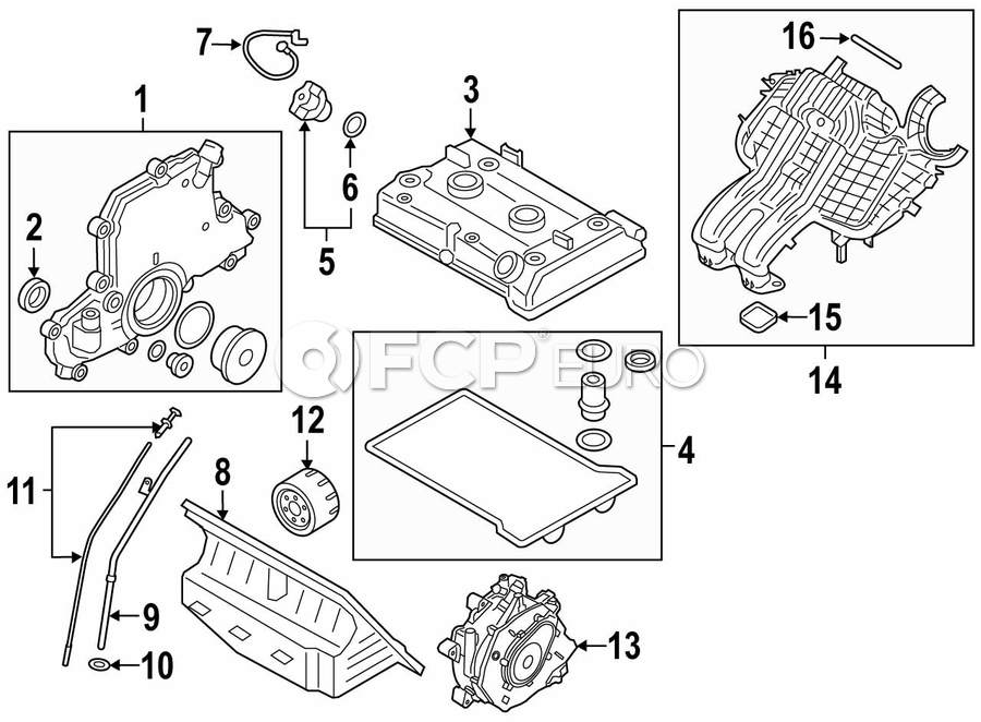BMW Dipstick - Genuine BMW 11438528935 | FCP Euro